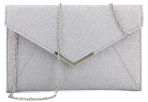 taponukea envelope clutch purses for women shiny bridal party prom women’s clutch handbags