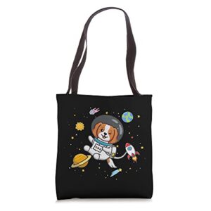 cavalier king charles spaniel tote bag