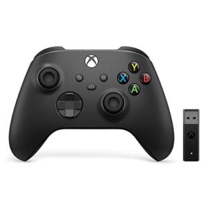 microsoft xbox wireless controller + adapter for windows 10 – xbox