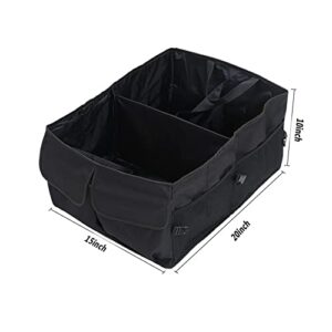 KIFIDAN Multipurpose Car Trunk Organizer - Foldable, Car Trunk Organizer, Car Storage, Suitable for Travel Office Home