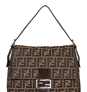 FENDI Women's Pre-Loved Zucca Mamma Forever, Brown, One Size