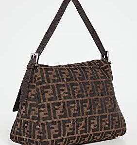 FENDI Women's Pre-Loved Zucca Mamma Forever, Brown, One Size