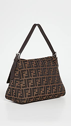 FENDI Women's Pre-Loved Zucca Mamma Forever, Brown, One Size