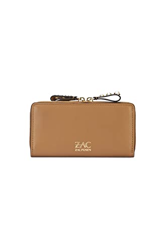 ZAC Zac Posen womens Eartha Zipped - Pearl Lady Wallet, Camel, One Size US