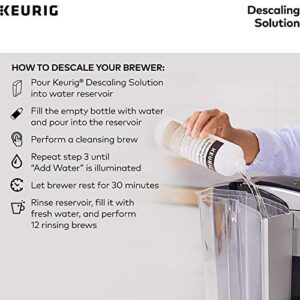 Keurig Descaling and Maintenance Kit by AMC - Includes 14 Ounce Descaling Solution, 10 Keurig Rinse Pods & 2 Replacement Water Filters