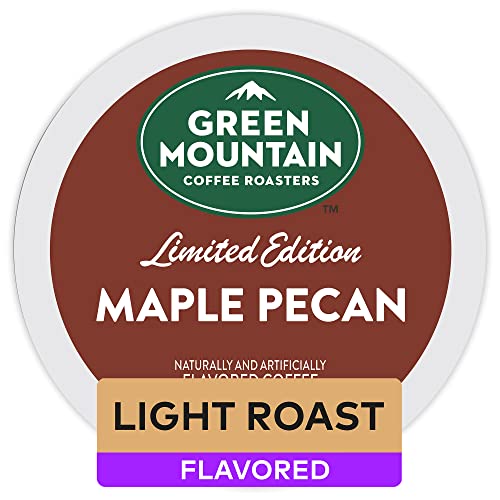 Green Mountain Coffee Roasters Maple Pecan Coffee, Keurig Single Serve K-Cup Pods, 12 Count