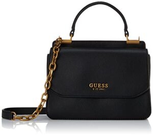 guess kristle top-handle flap black one size