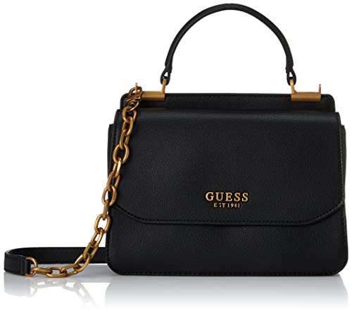 GUESS Kristle Top-Handle Flap Black One Size