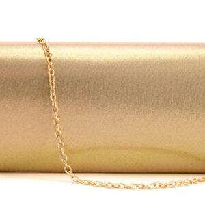 SUCCUNA Clutch Purses Envelope Evening Bag For Women Girl Gold Charming Sparkling Crossbody Handbags for Wedding