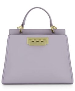 zac zac posen earthette small double compartment, lilac