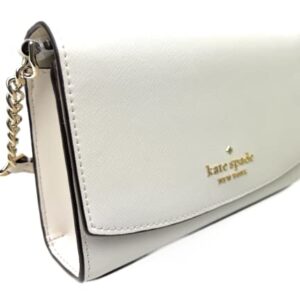 Kate Spade New York Staci small flap crossbody bag (Parchment)