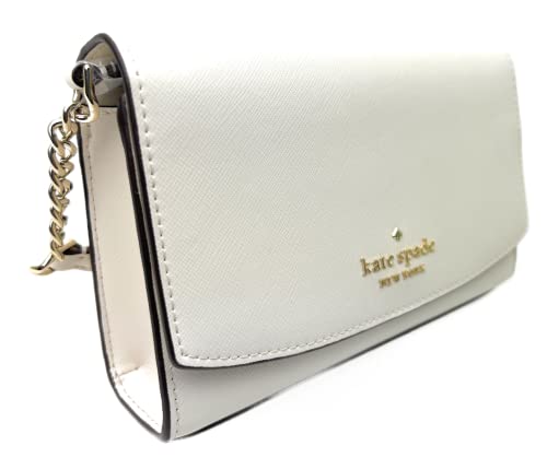 Kate Spade New York Staci small flap crossbody bag (Parchment)