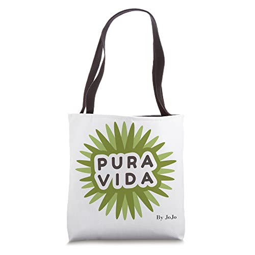 Pura Vida Costa Rica themed graphic Tote Bag