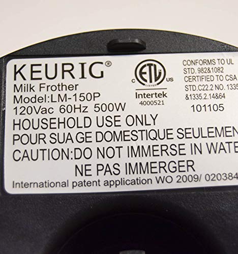 Keurig Café One-Touch Milk Frother