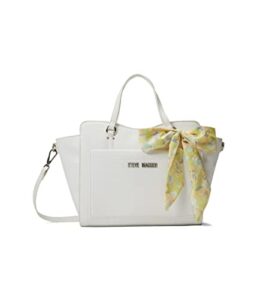 steve madden wellie satchel white one size