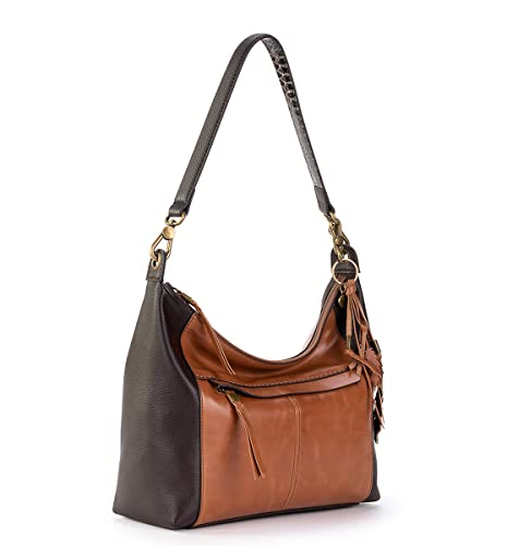 The Sak womens Alameda Leather Hobo, Tobacco Snake Multi, One Size US