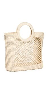 l*space women’s cinnia bag, natural, tan, one size