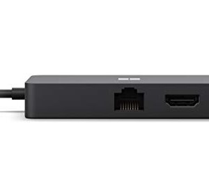 Microsoft USB-C Travel Hub - Multiport Adapter with VGA, USB, Ethernet, HDMI Ports. Compatible with USB-C Laptops/PCs