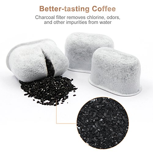 Charcoal Water Filters Replacements Fits Keurig 2.0 Models by Possiave, Pack of 24