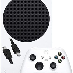 Microsoft Series S 512GB SSD All-Digital Gaming Console(Disc-Free Gaming), Wireless Controller, Up to 120 FPS, 1440p Gaming Resolution, HDR, AMD FreeSync Technology, VAATE HDMI Cable Included