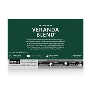 Starbucks Blonde Roast K-Cup Coffee Pods — Veranda Blend for Keurig Brewers — 1 box (10 pods total)