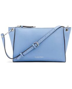 calvin klein reyna crossbody, serenity blue