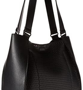 Calvin Klein Estelle Novelty Satchel, Black