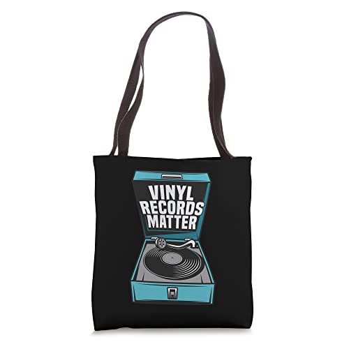 Vinyl Records Matter Vinyl Tote Bag