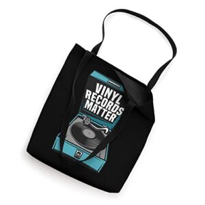 Vinyl Records Matter Vinyl Tote Bag