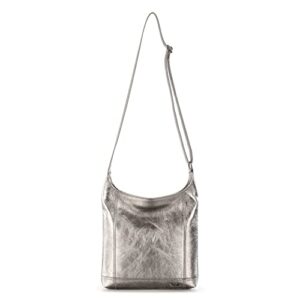 the sak womens de young leather crossbody, pyrite, one size us