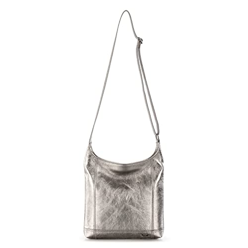 The Sak womens De Young Leather Crossbody, Pyrite, One Size US