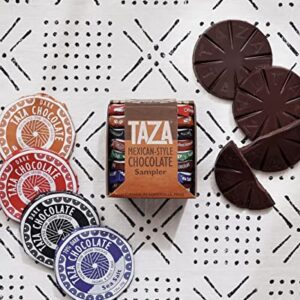 Taza Chocolate Organic Mexicano Disc Stone Ground, Variety Pack, 1.35 Ounce (8 Count), Vegan