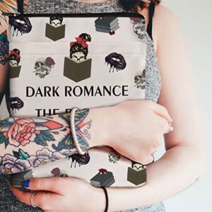 MAOFAED Dark Romance Reader Gift Smut Reader Gift Dark Romance The Darker The Better Book Sleeve Book Lover Gift (Dark Romance)