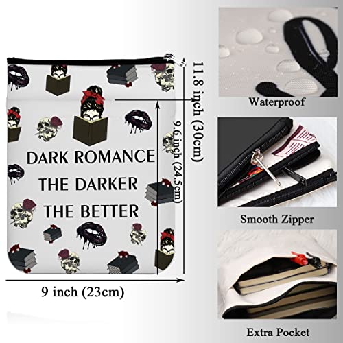 MAOFAED Dark Romance Reader Gift Smut Reader Gift Dark Romance The Darker The Better Book Sleeve Book Lover Gift (Dark Romance)