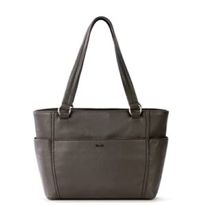 the sak ashby leather satchel, slate