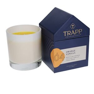 trapp no. 04 orange vanilla 7 oz. candle in house box