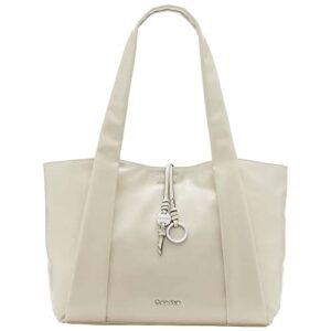 calvin klein hana novelty tote, pelican