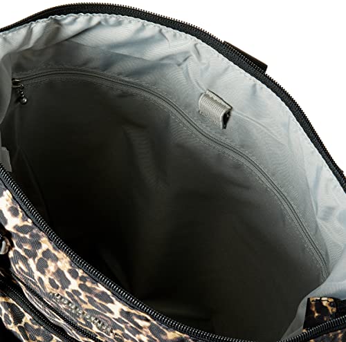 Baggallini Womens Tote All Set 3-in-1 Backpack, Wild Cheetah, One Size US