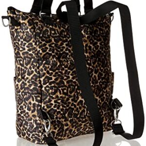 Baggallini Womens Tote All Set 3-in-1 Backpack, Wild Cheetah, One Size US