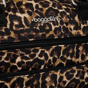 Baggallini Womens Tote All Set 3-in-1 Backpack, Wild Cheetah, One Size US