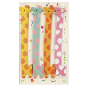 wrapables giraffe bookmark flag index tab sticky notes