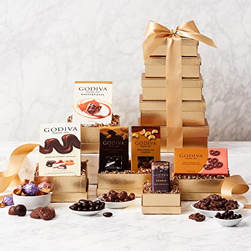 California Delicious Golden Godiva Tower Gift Set