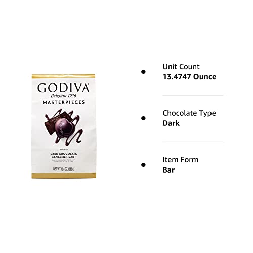 Godiva Masterpieces Dark Chocolate Ganache Heart (13.4 oz.)