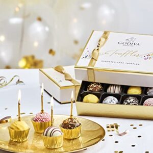 Godiva Chocolatier Birthday Truffles Assorted Chocolate Gift Box, 12 pc.