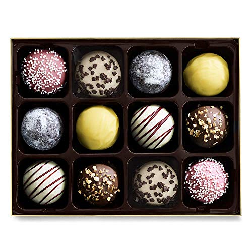 Godiva Chocolatier Birthday Truffles Assorted Chocolate Gift Box, 12 pc.