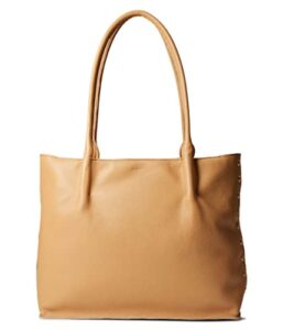 hammitt oliver zip toast tan one size