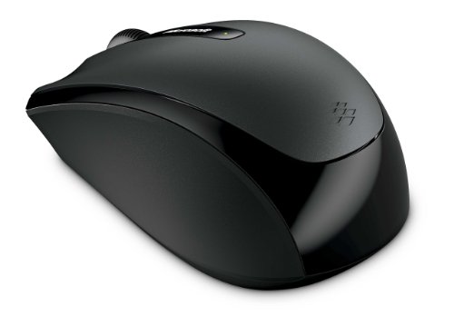 Microsoft Wireless Mobile Mouse 3500 - Loch Ness Gray. Comfortable design, Right/Left Hand Use, Wireless, USB 2.0 with Nano transceiver for PC/Laptop/Desktop, works with for Mac/Windows Computers