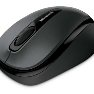 Microsoft Wireless Mobile Mouse 3500 - Loch Ness Gray. Comfortable design, Right/Left Hand Use, Wireless, USB 2.0 with Nano transceiver for PC/Laptop/Desktop, works with for Mac/Windows Computers