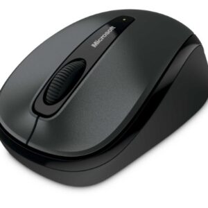 Microsoft Wireless Mobile Mouse 3500 - Loch Ness Gray. Comfortable design, Right/Left Hand Use, Wireless, USB 2.0 with Nano transceiver for PC/Laptop/Desktop, works with for Mac/Windows Computers