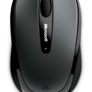 Microsoft Wireless Mobile Mouse 3500 - Loch Ness Gray. Comfortable design, Right/Left Hand Use, Wireless, USB 2.0 with Nano transceiver for PC/Laptop/Desktop, works with for Mac/Windows Computers